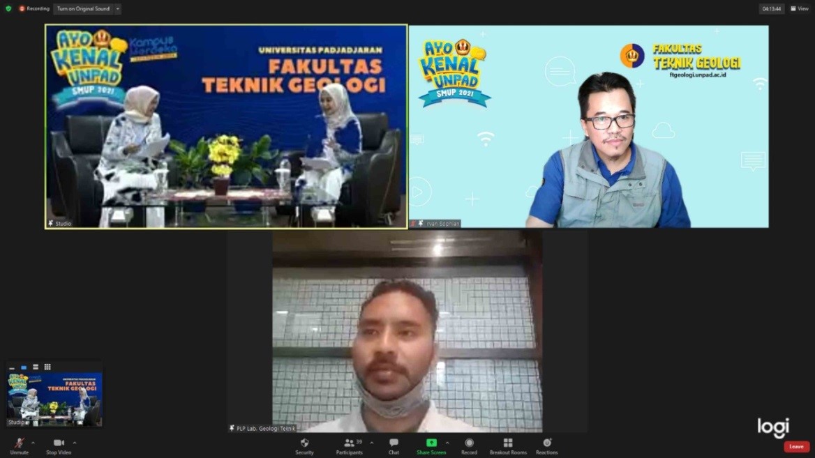 FTG, Kenalkan Teknik Geologi Melalui Acara Talkshow Virtual – Faculty ...