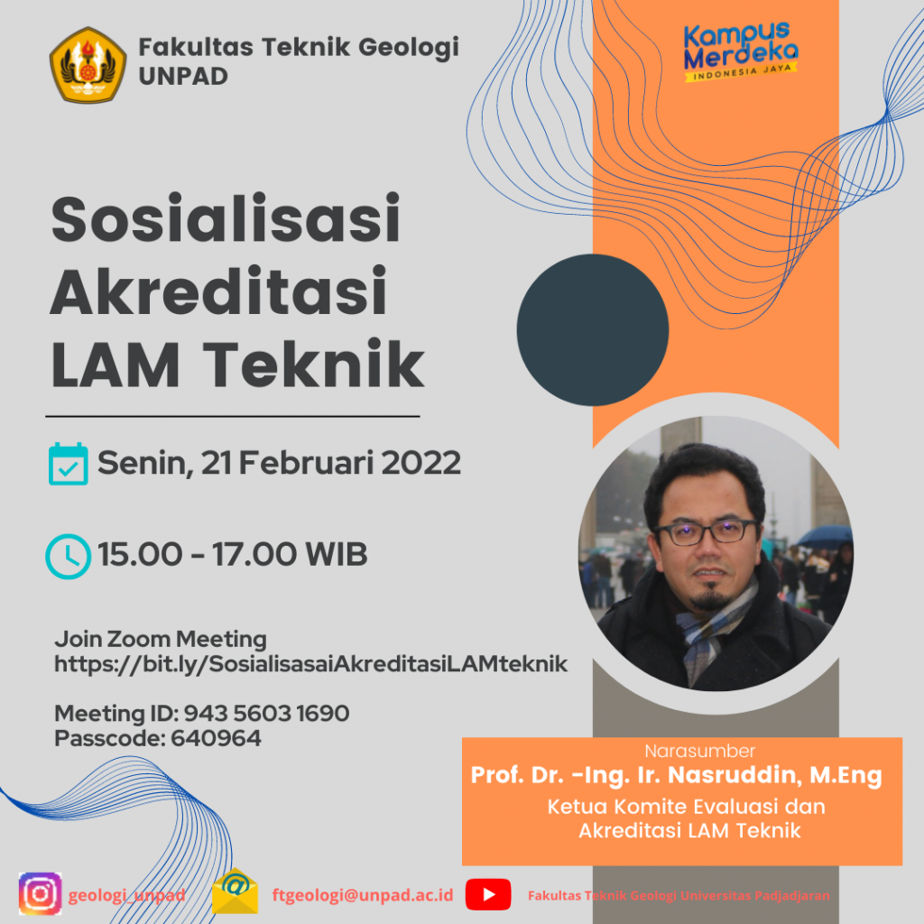 Sosialisasi Akreditasi LAM Teknik – Fakultas Teknik Geologi